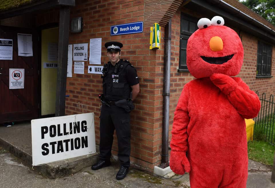 Count Binface, Elmo among UK election's quirky candidates | SBS News