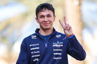 In a world of superyachts and fast cars, Alex Albon is just trying to ...