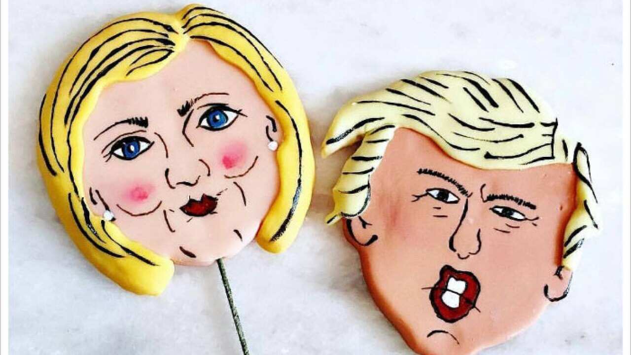 The big question of the US election is.... what's with that food! | SBS ...