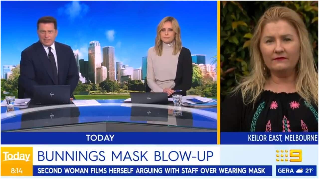 The Today Show cops backlash for inviting anti-masker on air | SBS The Feed