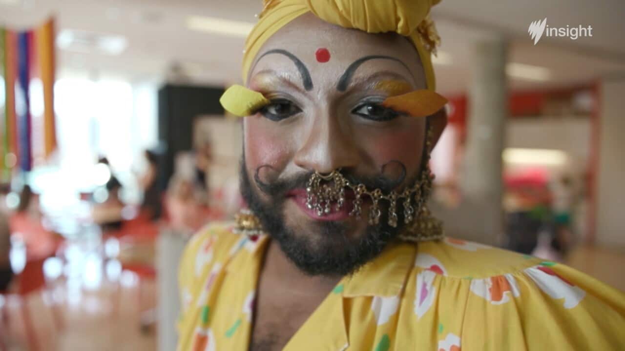 Growing up gay and religious: Meet Radha La Bia, the Hindu drag queen ...