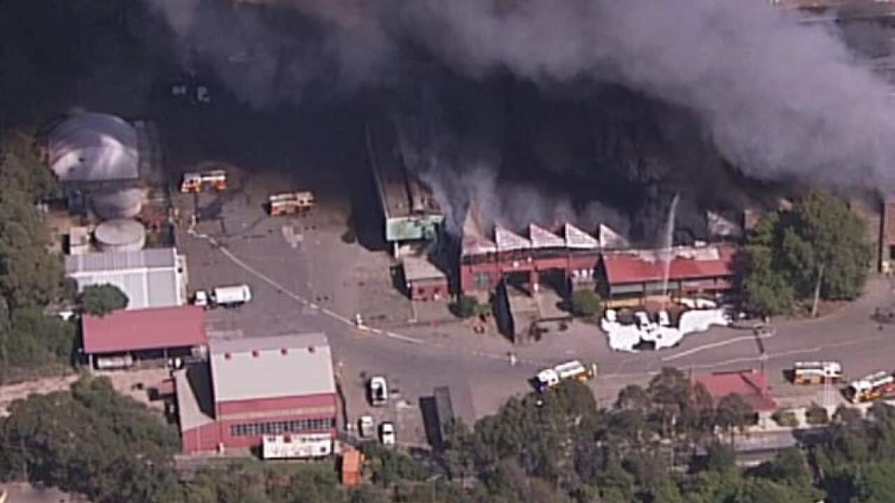 Sydney factory fire could burn for days | SBS News