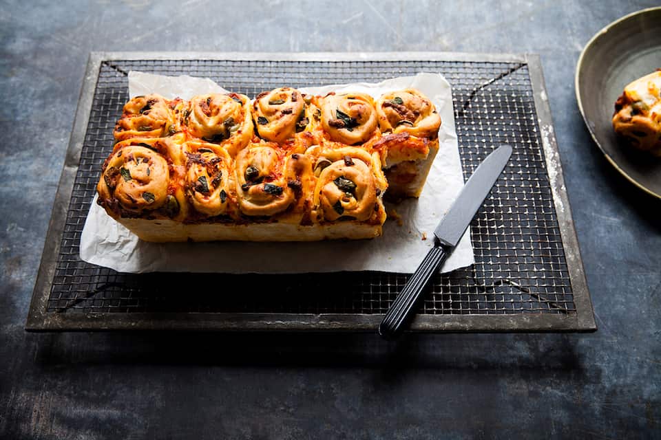 Get hands on with these sweet and savoury pull-apart loaves | SBS Food